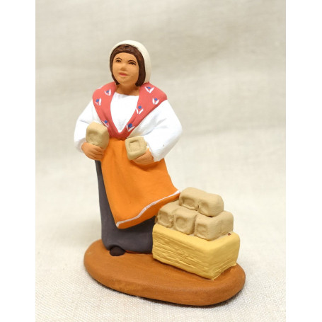 Santon 7CM la femme au savon de Marseille