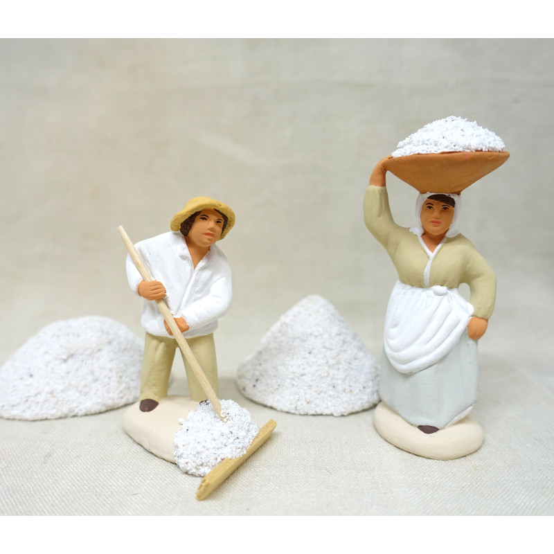 Saunier salinier santon 7CM