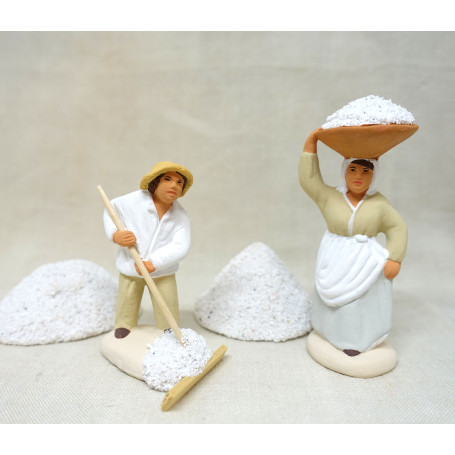 Saunier salinier santon 7CM